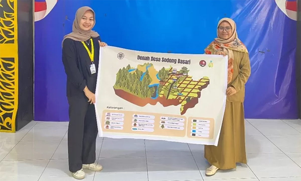 Penyerahan Denah Ilustrasi, Mahasiswa KKN-PPM UGM Dukung Perencanaan ...